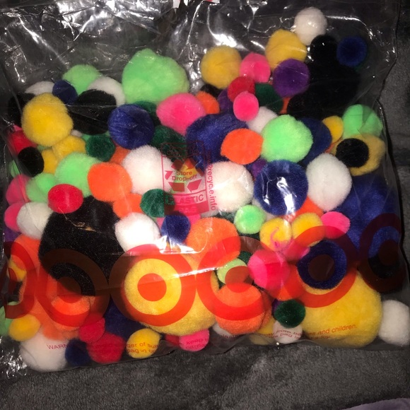 Art | Bag Of Fuzzy Craft Balls | Poshmark